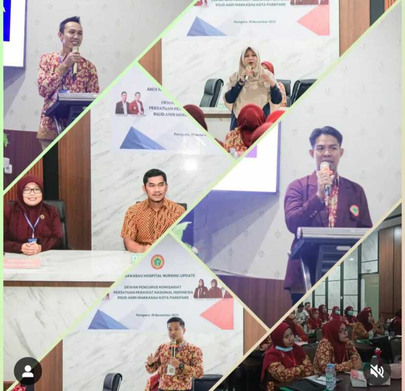 PPNI RSUD Andi Makkasau Sukses Gelar Seminar dan Workshop Bagi Perawat ...